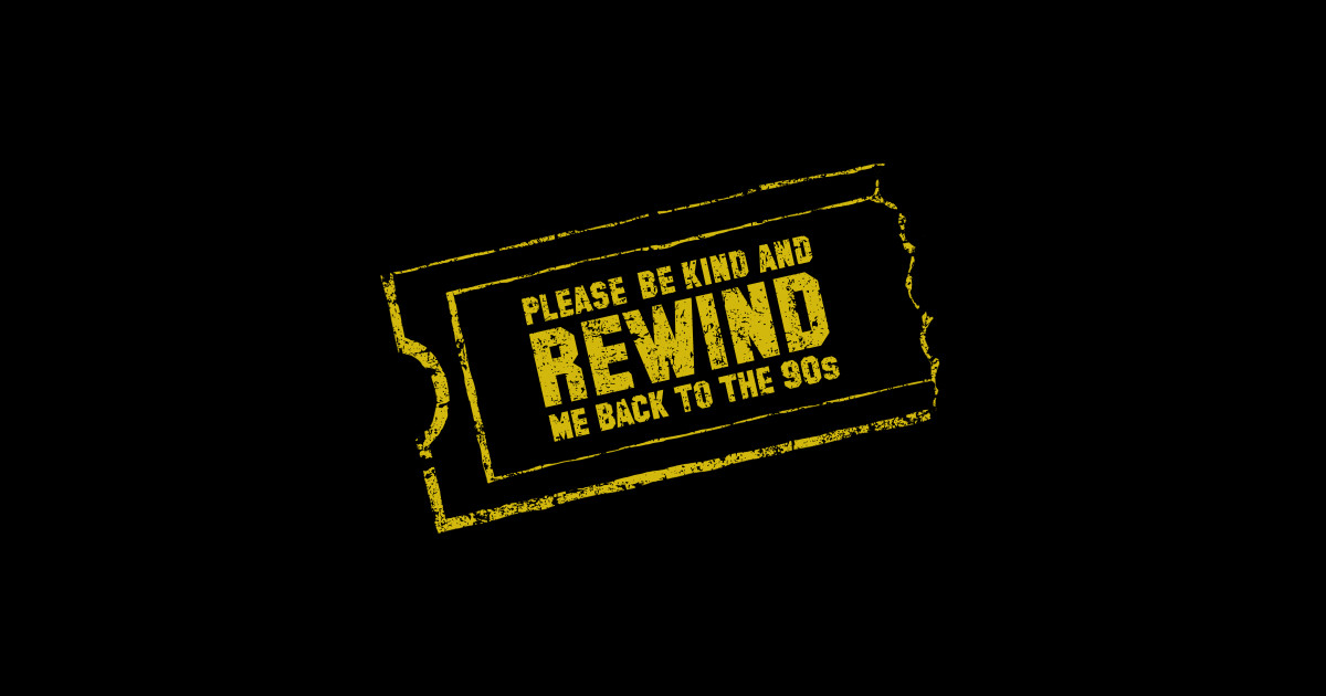 Be Kind, Rewind - Blockbuster Video - Sticker | TeePublic