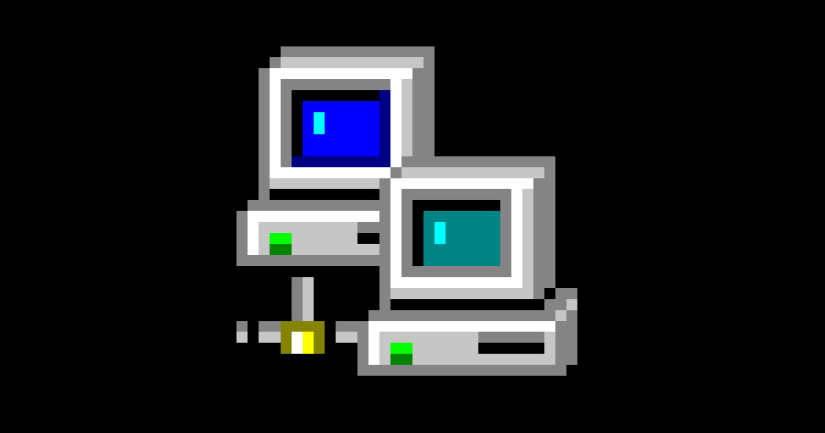 Network Neighborhood - Windows 98 - Sticker | TeePublic