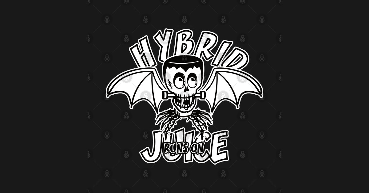 Hybrid Vampire (white) - Vampire Bat - T-Shirt | TeePublic