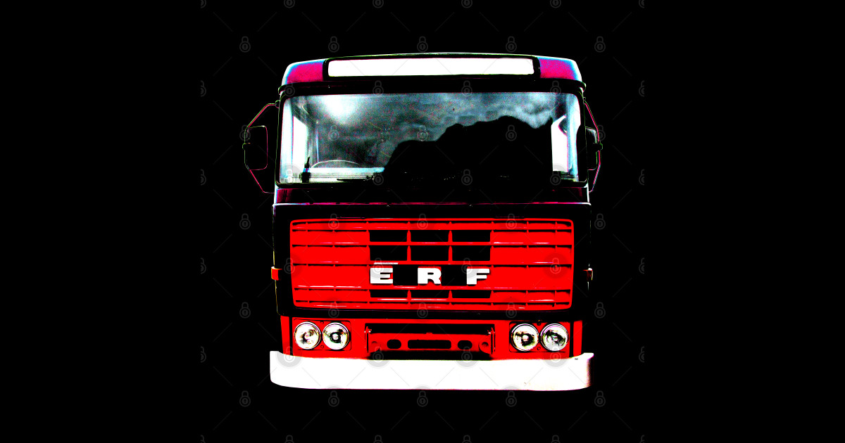 Vintage 1970s ERF B Series lorry bold - Erf - Sticker | TeePublic