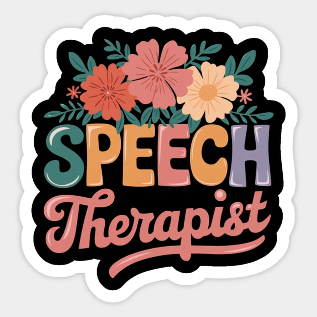 SLP Teacher Cute Speech Therapist Speech Therapy - Speech Therapy ...