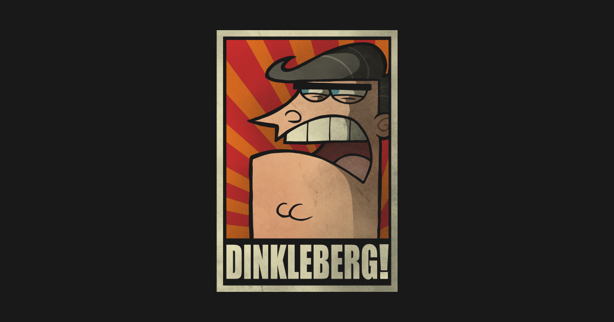 DINKLEBERG! - Cartoons - T-Shirt | TeePublic