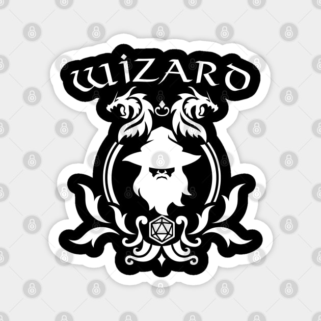 Dnd Wizard Class Symbol Print - Dnd Wizard - Magnet | TeePublic