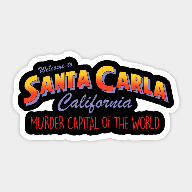 The Lost Boys - Welcome to Santa Carla - Badcatdesigns - Sticker ...