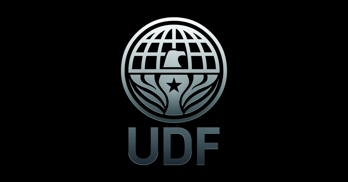 United Defense Force (UDF) - silver - Edge Of Tomorrow - Sticker ...