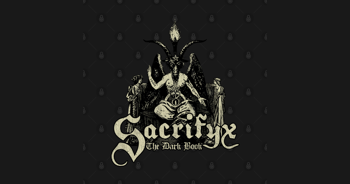 Sacrifyx - The Dark Book - Sacrifyx - T-Shirt | TeePublic