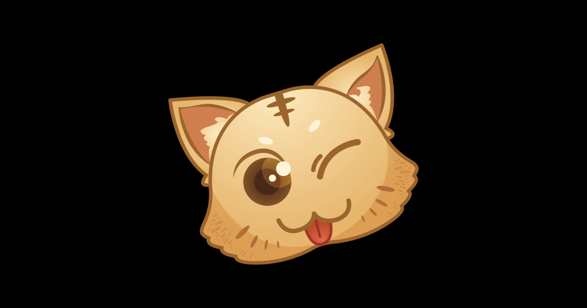 beautiful smiley cat - Cat Smile - Sticker | TeePublic