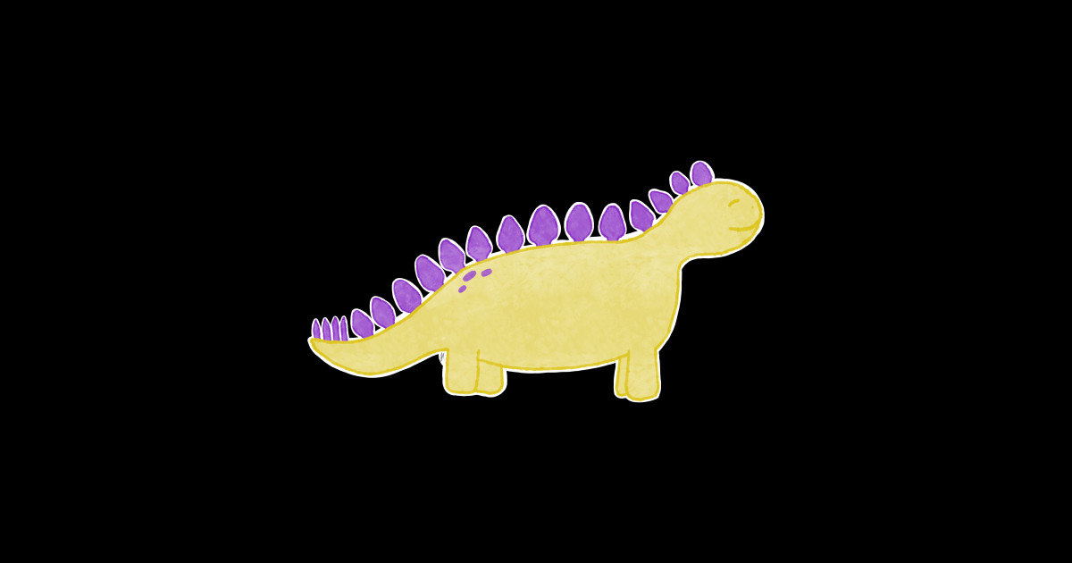 Steggie - Stegosaurus - Sticker | TeePublic