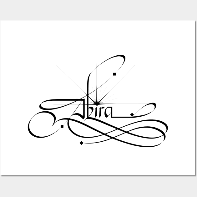 Akira - Calligraphy - Akira Anime Art - Posters and Art Prints | TeePublic