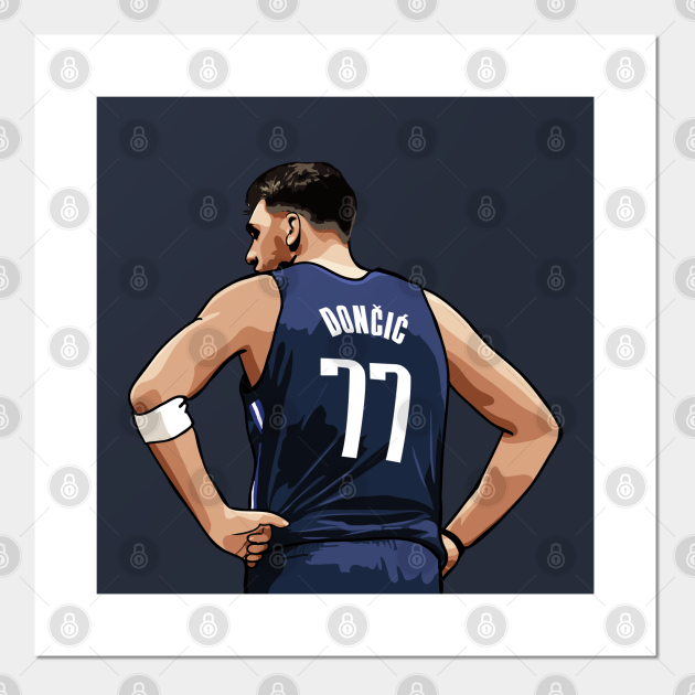 Luka Doncic Vector Back - Ja Morant - Posters and Art Prints | TeePublic