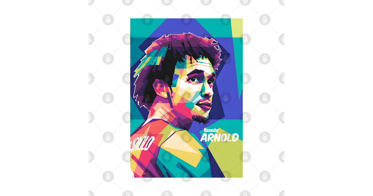 Alexander Arnold Wpap Style - Alexander Arnold - T-Shirt | TeePublic