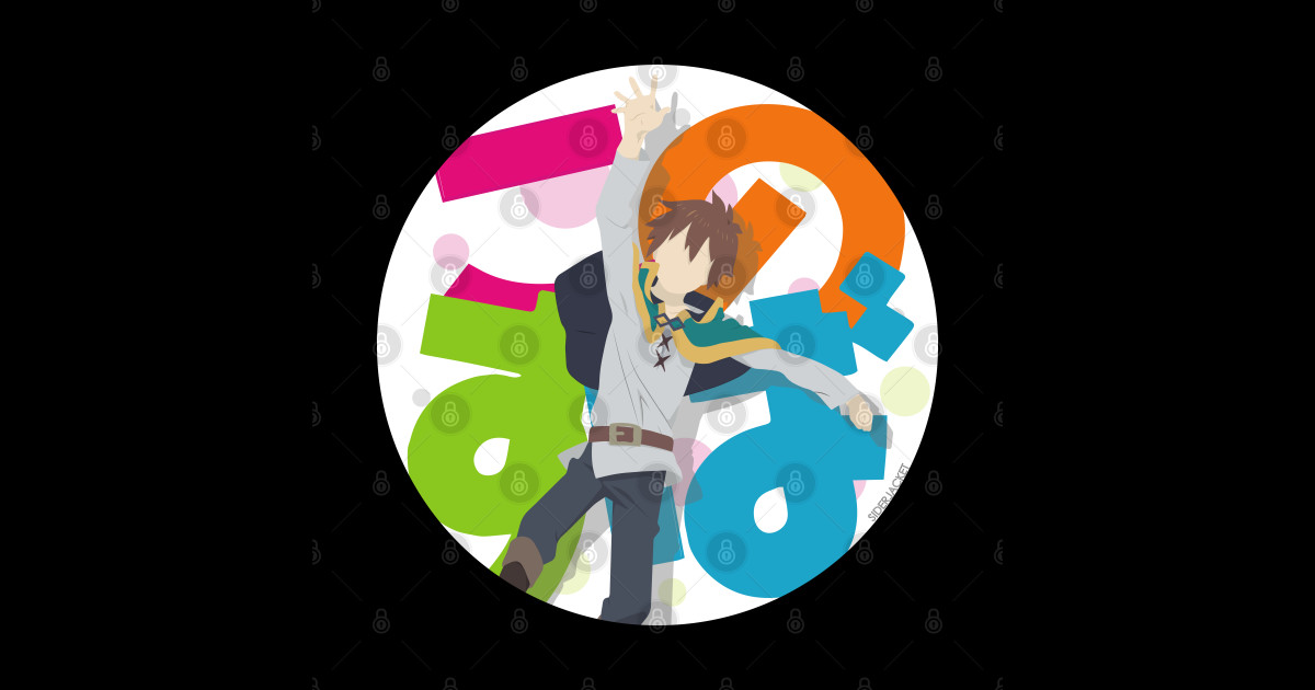 The Lucky Guy - Anime And Manga - Sticker | TeePublic