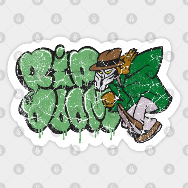 mf doom graffiti - Mf Doom - Sticker | TeePublic
