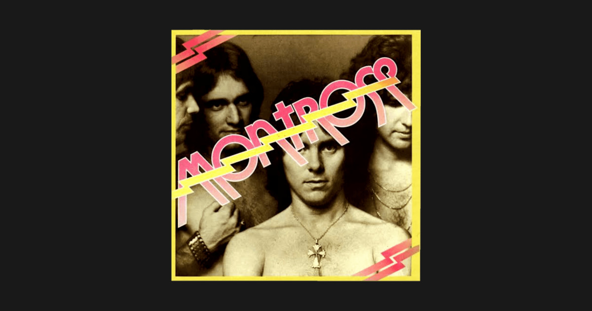 Art Album Hard Rock Band Montrose - Rock Band Montrose - T-Shirt ...