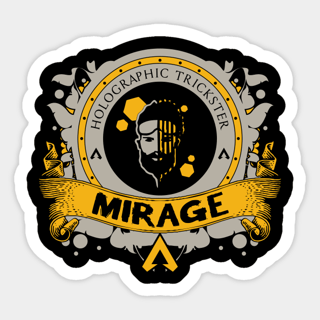 MIRAGE - ELITE EDITION - Apex Legends - Sticker | TeePublic
