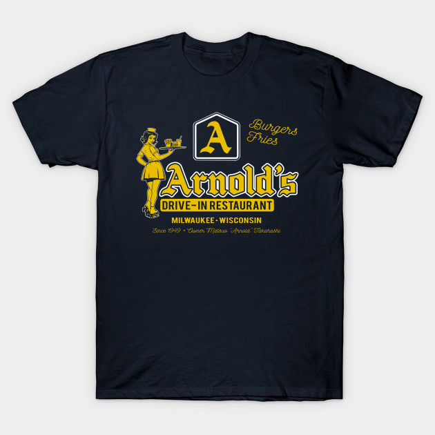 Arnold's Drive In Restaurant Happy Days - Arnolds Happy Days - T-Shirt ...