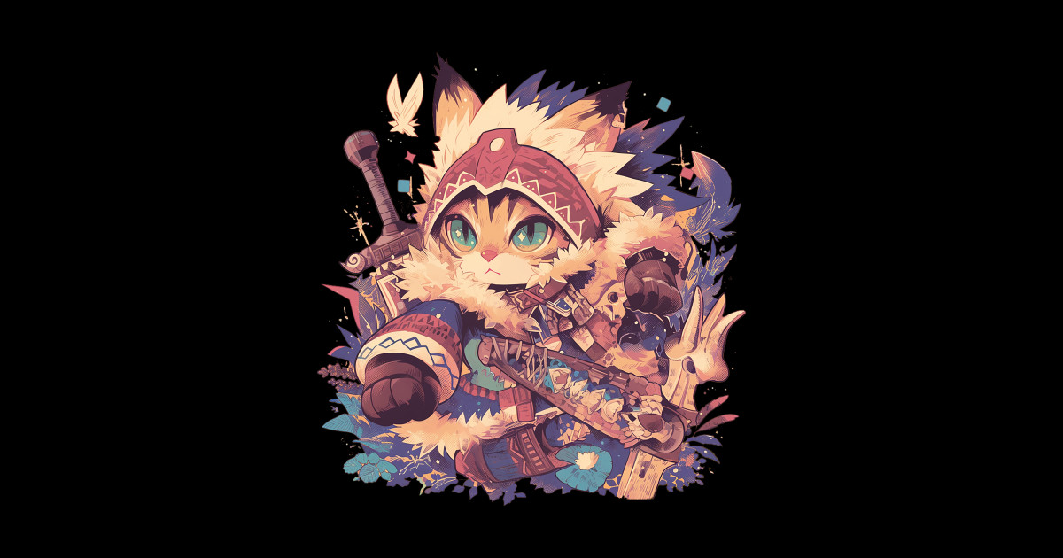 palico - Monster Hunter - Sticker | TeePublic