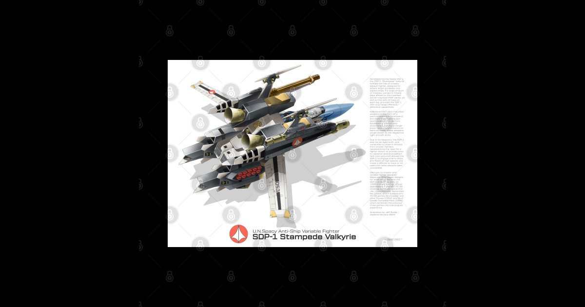 Asplenia Studios: SDP-1 Stampede (history variant) - 80s Anime ...