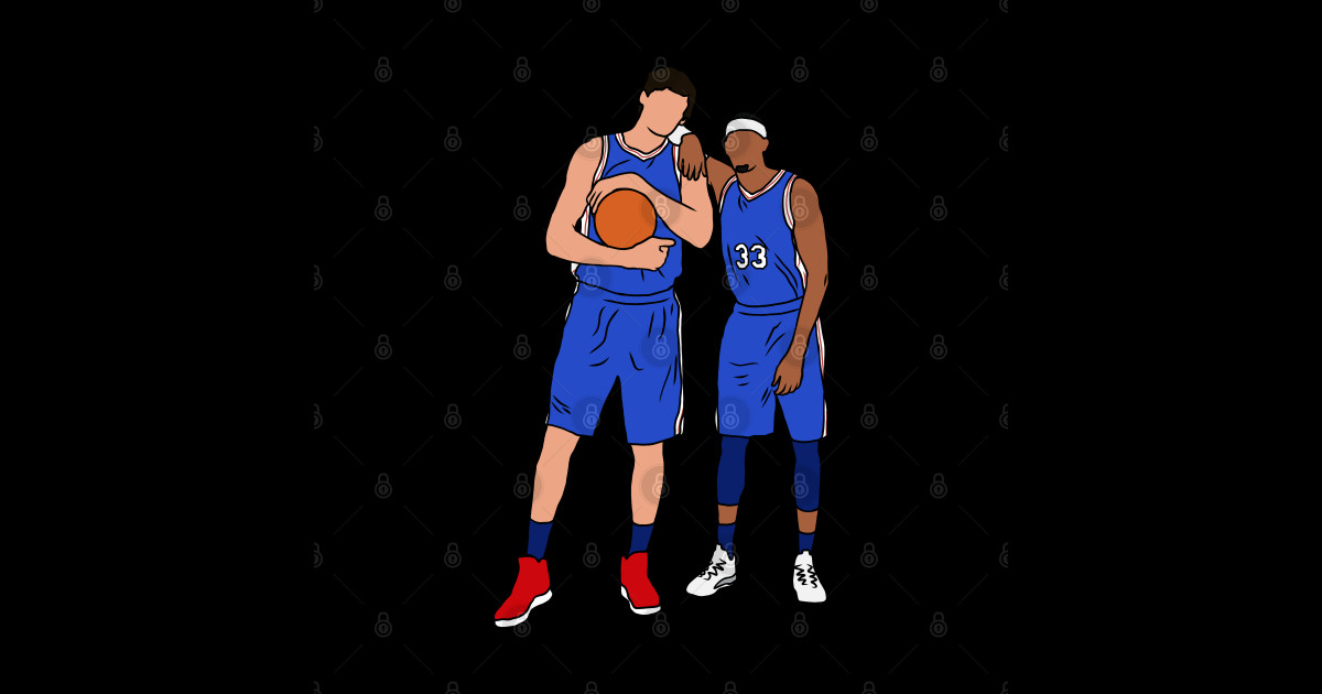 Bobi And Tobi - Nba - Pillow | TeePublic