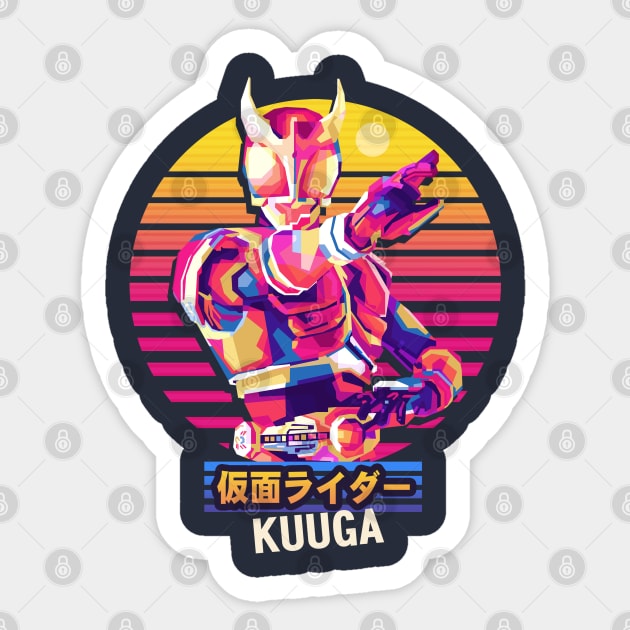 Kamen Rider Kuuga - Kamen Rider - Sticker | TeePublic