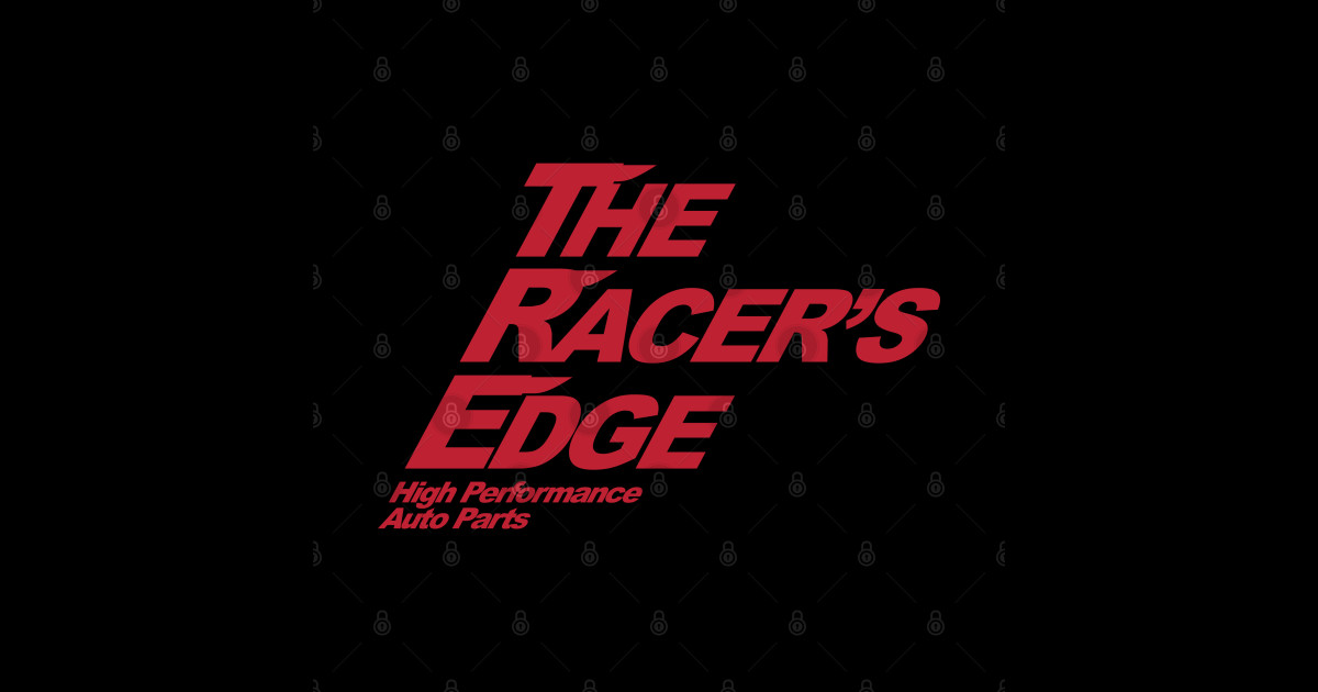 The Racer's Edge V2 (Red) - Fast And Furious Movie - Pin | TeePublic