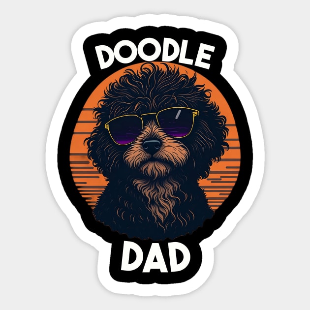Doodle Dad Design - Doodle Dad - Sticker | TeePublic