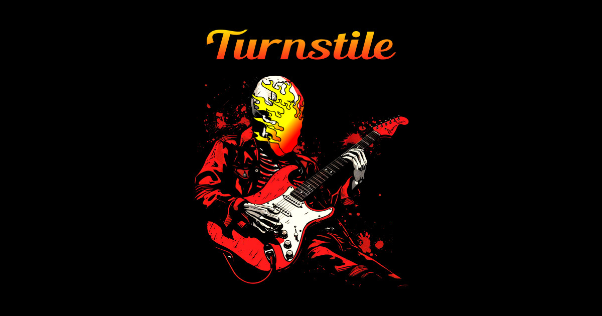 TURNSTILE BAND FAN ART - Turnstile Band Fan Art - Sticker | TeePublic