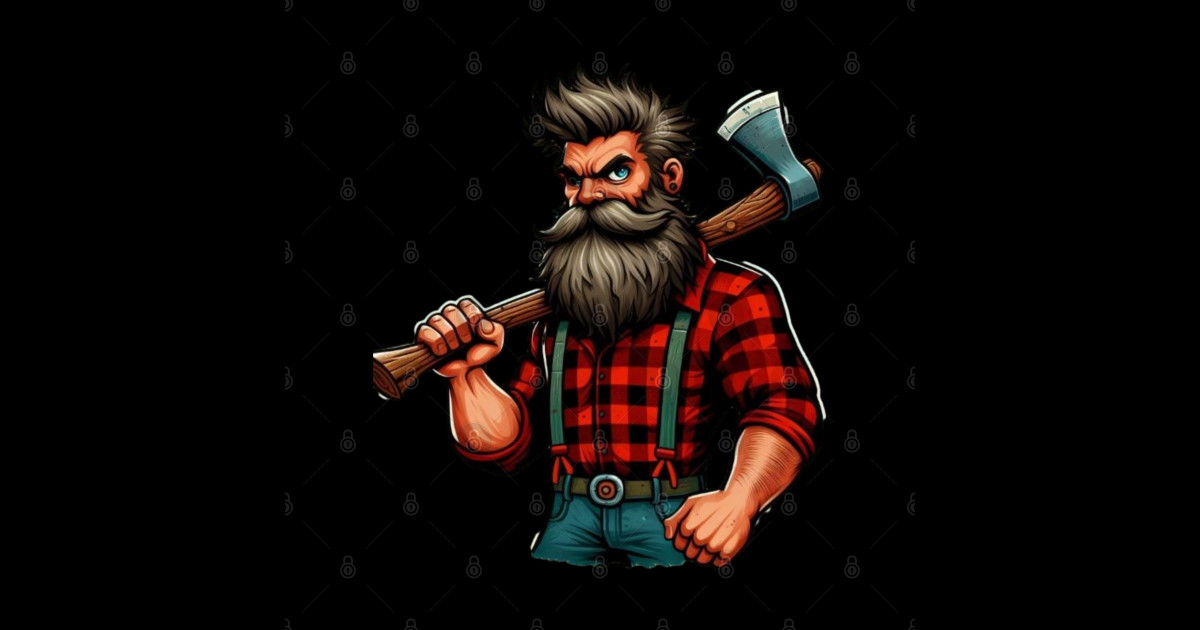 LumberJack - Lumberjack - Sticker | TeePublic
