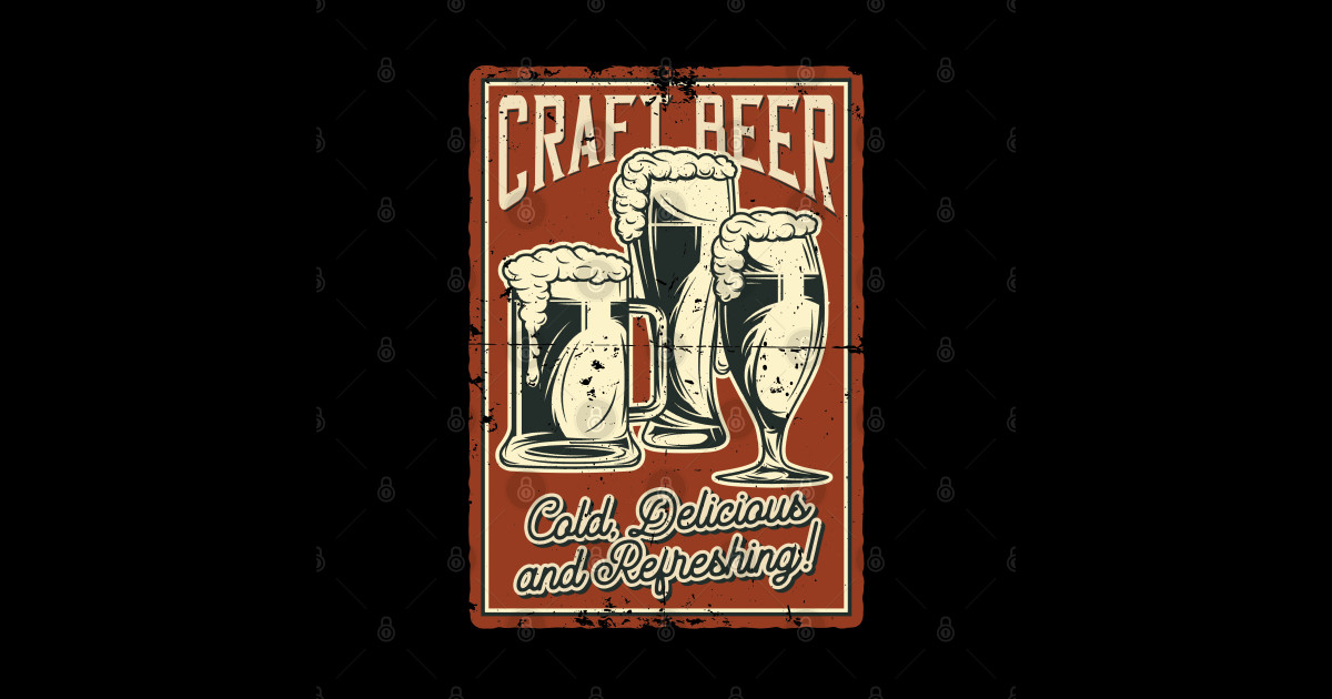 Craft Beer - Beer - Sticker | TeePublic