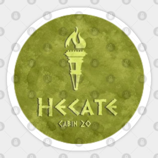 hecate cabin 20 - Pjo - Sticker | TeePublic