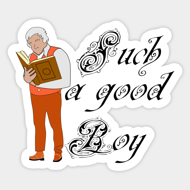 Such a Good Boy - Neverafter - Sticker | TeePublic
