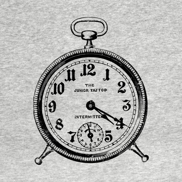 4:20 Vintage Clock 420 Illustration Minimal Distressed Art - 420 - T ...