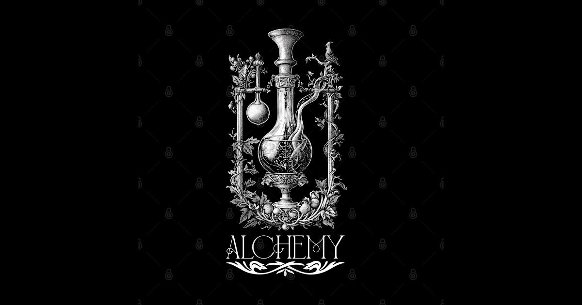 Alchemy, Alchemical Symbolism, Hermes Trismegistus - Alchemy - Sticker ...