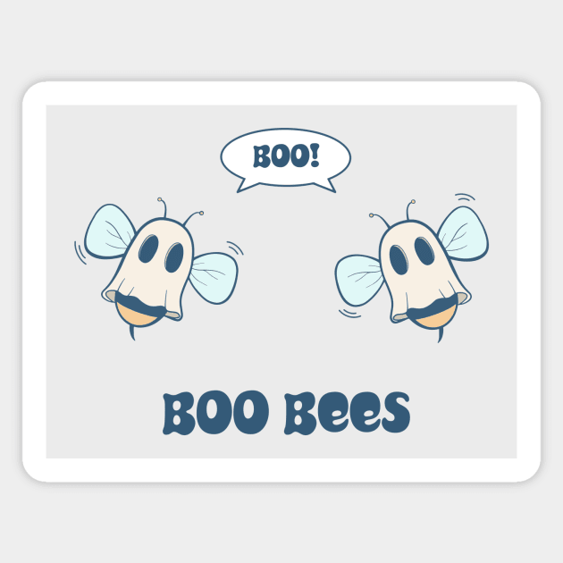 Boo Bees - Boo Bees - Sticker | TeePublic