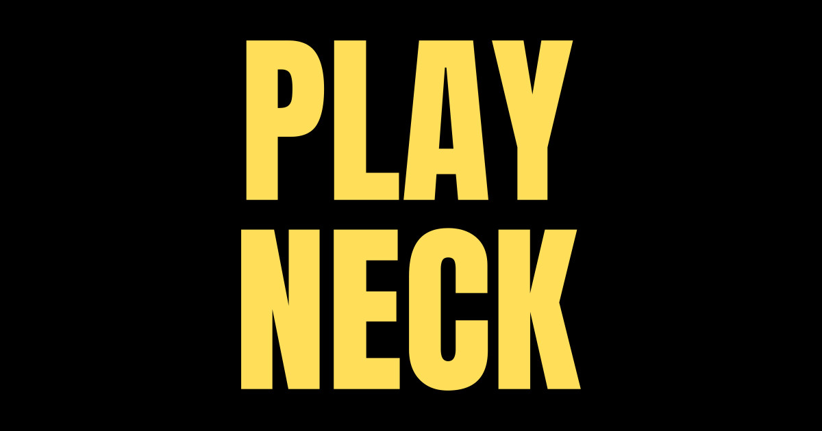 Play Neck Gold - Lsu - Sticker | TeePublic