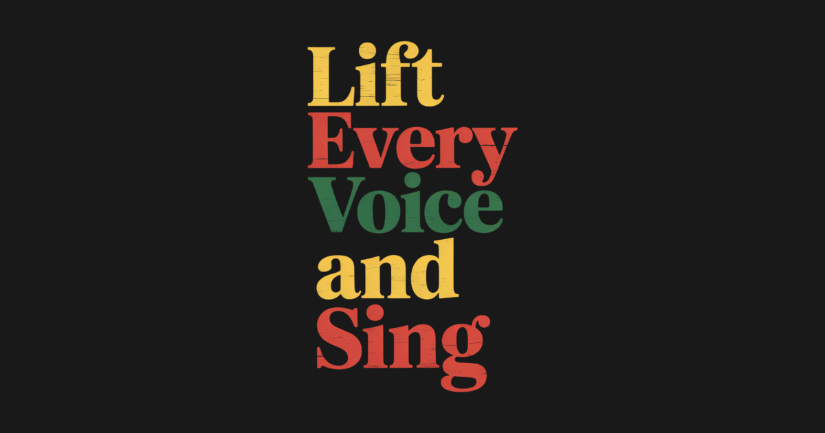 Juneteenth Lift Every Voice Sing Black History Month Anthem 2 ...