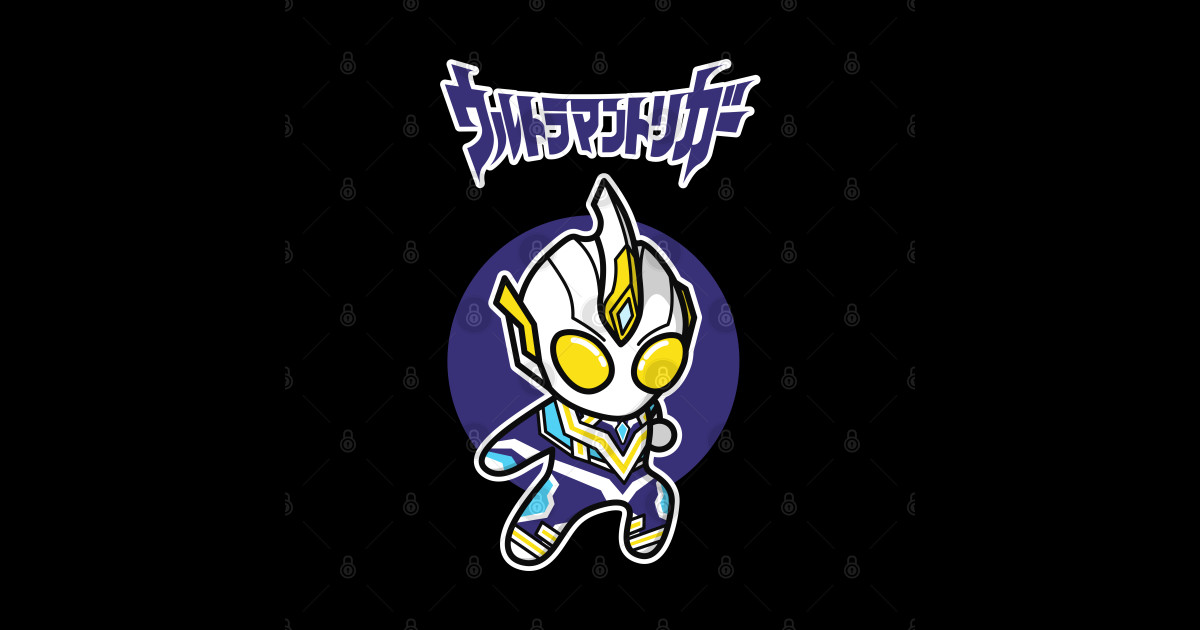 Ultraman Trigger Sky Type Chibi Style Kawaii - Ultraman Trigger ...