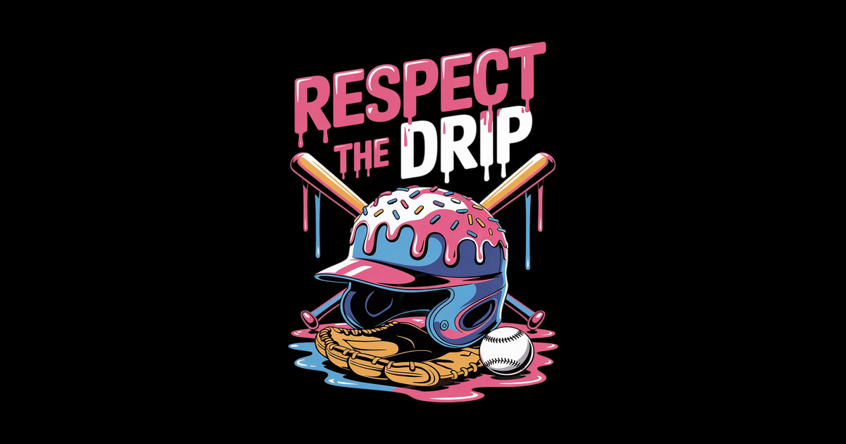 Cool Sport Baseball Home Plate Drip With Sprinkles Drip - Cool Sport ...