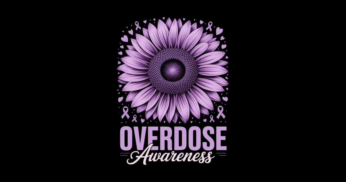 Enough End Overdose Wear Purple For Overdose Awareness - Enough End ...