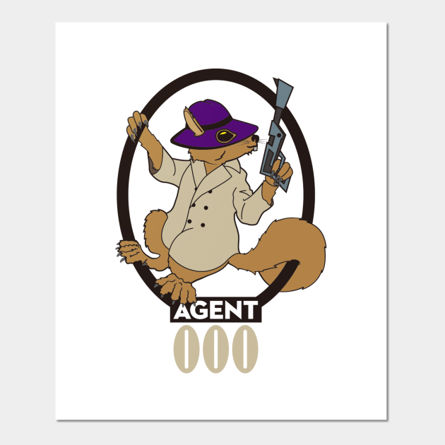 Secret Squirrel - Tv Shows - Posters and Art Prints | TeePublic