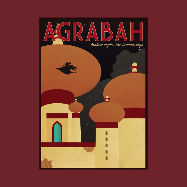 Agrabah - Aladdin - T-Shirt | TeePublic