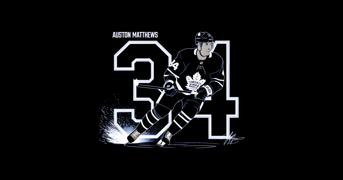 Auston Matthews Ice Hockey - Auston Matthews Ice Hockey - Posters and ...