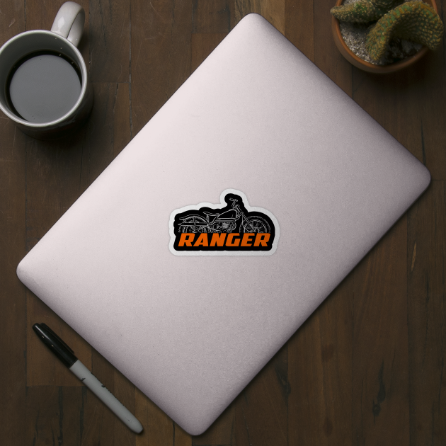 Harley-Davidson Ranger BTF 1962 - Harley - Sticker | TeePublic