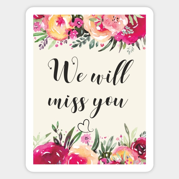 Friend Leaving Gift Farewell Quote Collegue Retirement Gift Idea ...