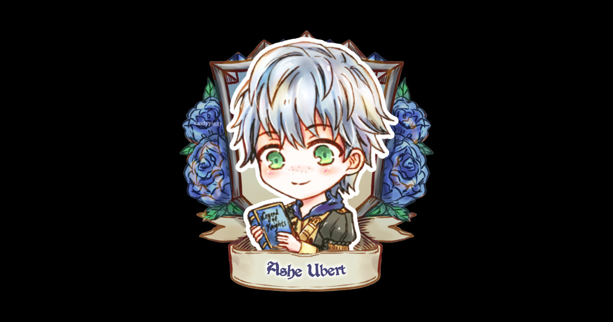 Ashe of the Blue Lions! - Fire Emblem Three Houses - Sticker | TeePublic