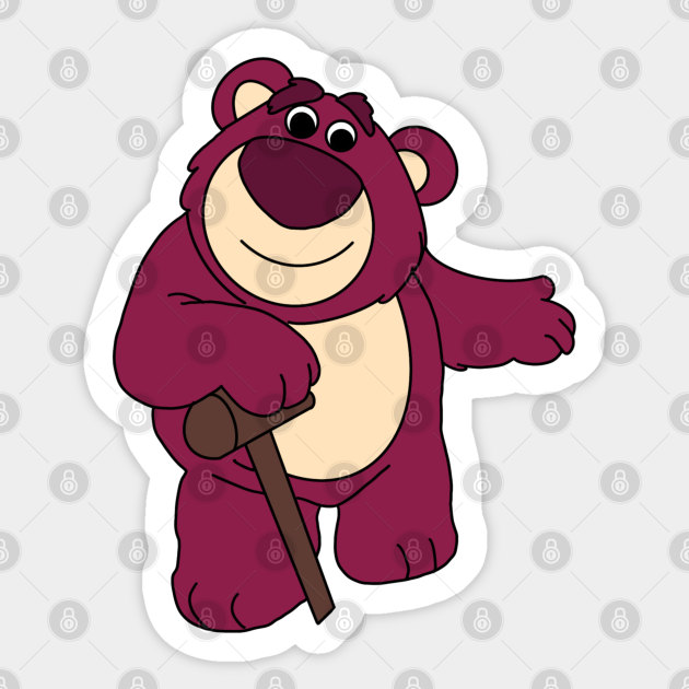 Lotso bear - Lotso - Sticker | TeePublic