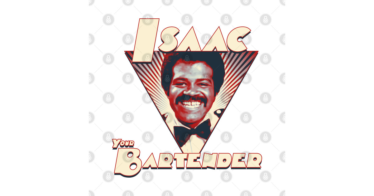 Isaac, your Bartender - Love Boat - Crewneck Sweatshirt | TeePublic