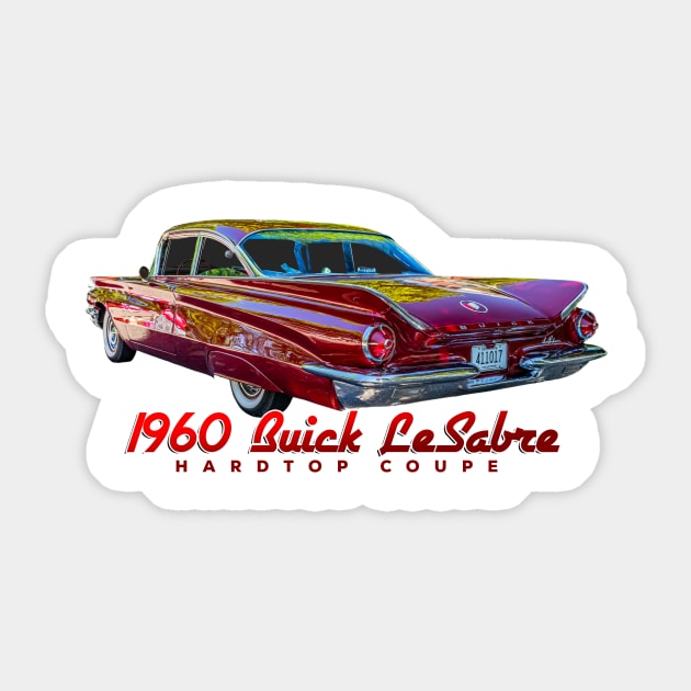 1960 Buick LeSabre Hardtop Coupe - 1960 Buick Lesabre Coupe - Sticker ...