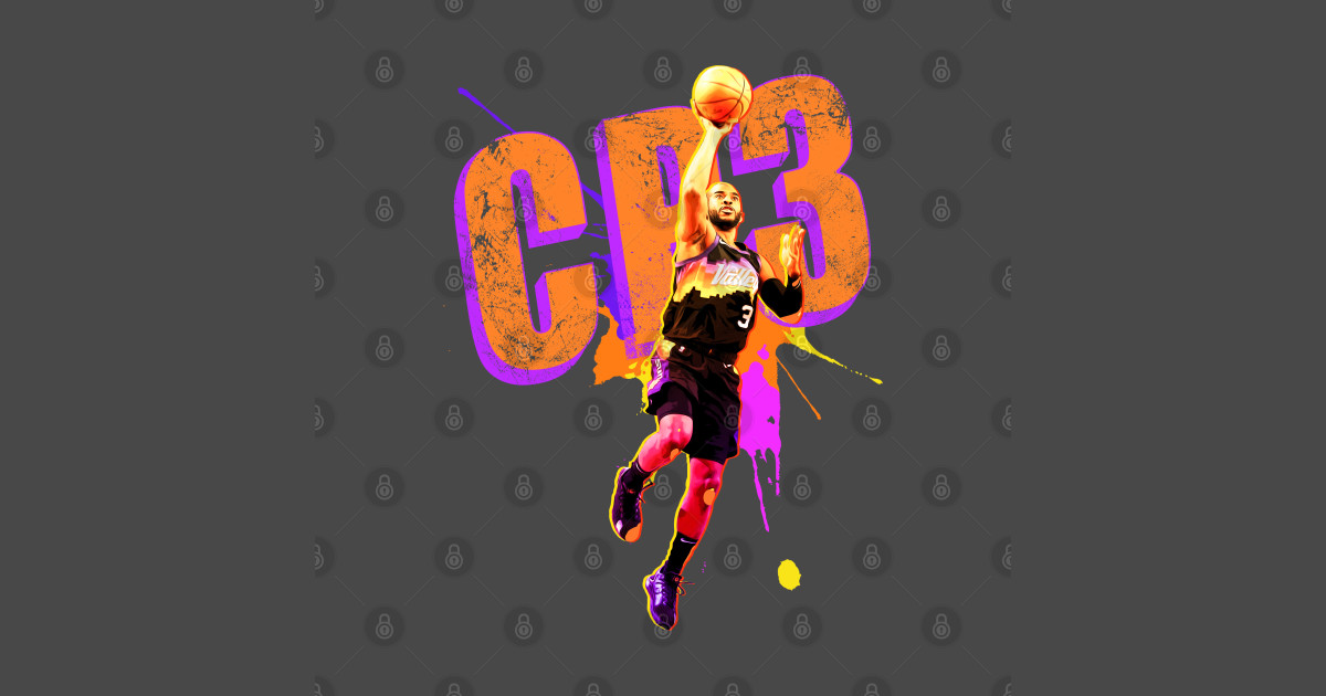 CP3 Paint - Chris Paul - T-Shirt | TeePublic