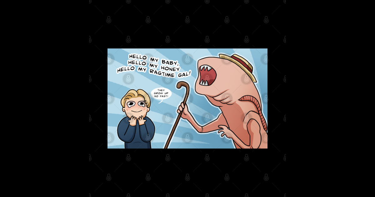 Hello My Baby - Chestburster - Sticker | TeePublic